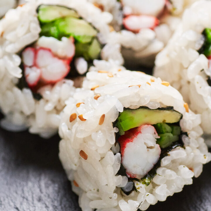 How to Make California Rolls - Video and step-by-step photos