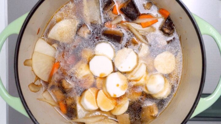 Kenchinjiru Recipe (けんちん汁) - Vegan Japanese Soup