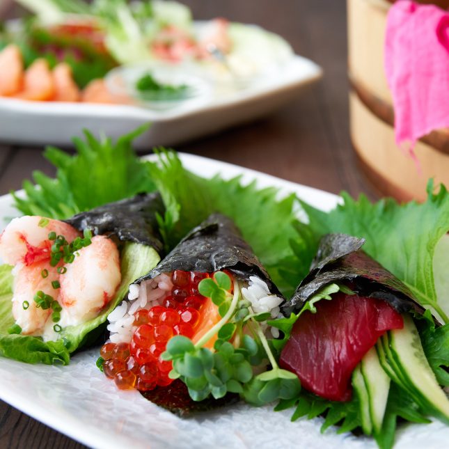 Temaki Sushi Recipe - How to make Temaki Sushi Hand-Rolls