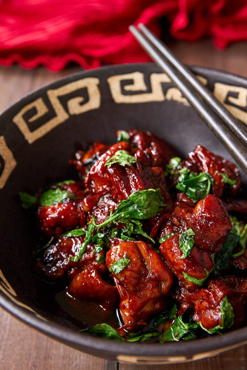 Best Three Cup Chicken (San Bei Ji) Taiwanese Recipe
