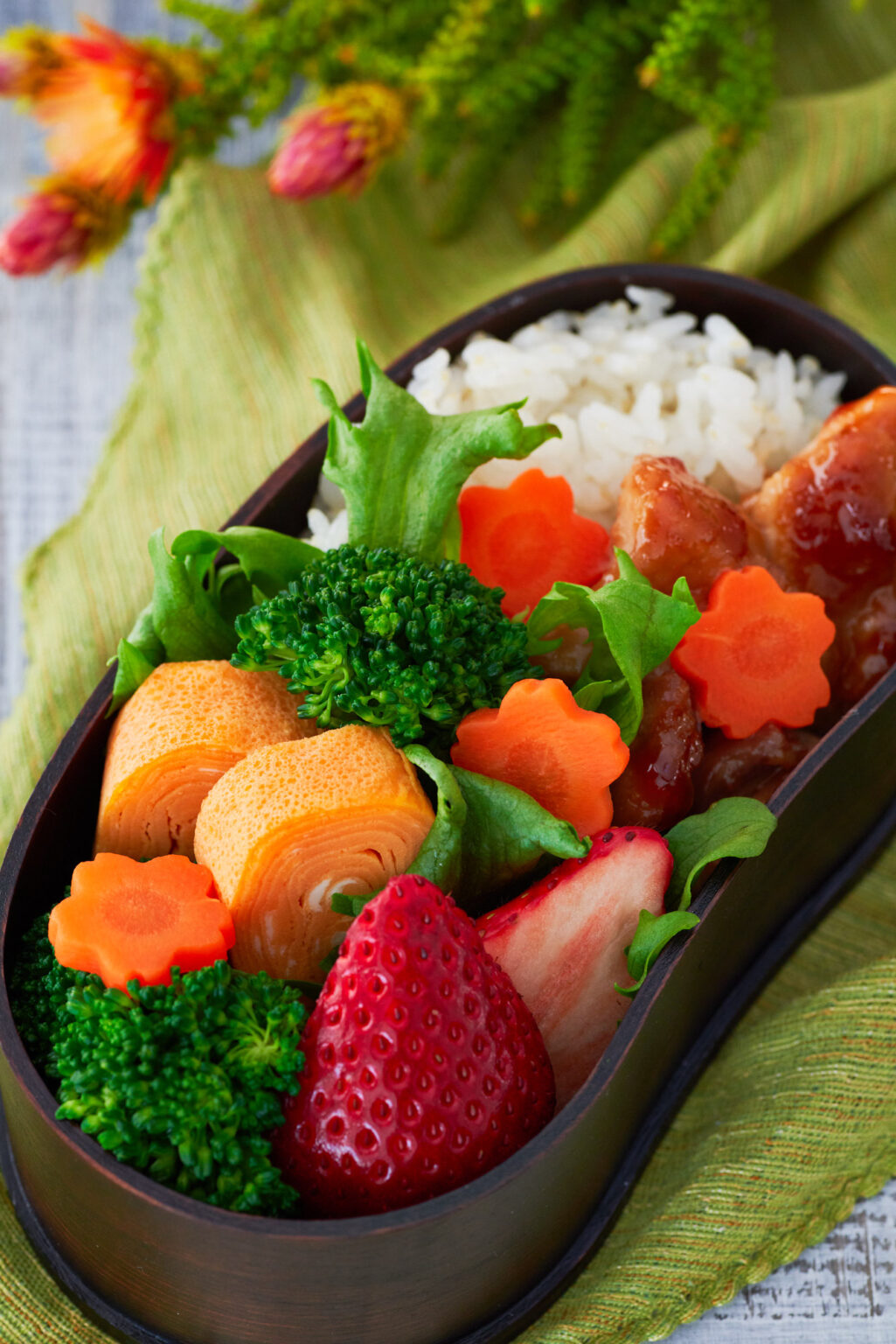 Ginger Chicken Bento Recipe - How to Pack a Bento Lunch