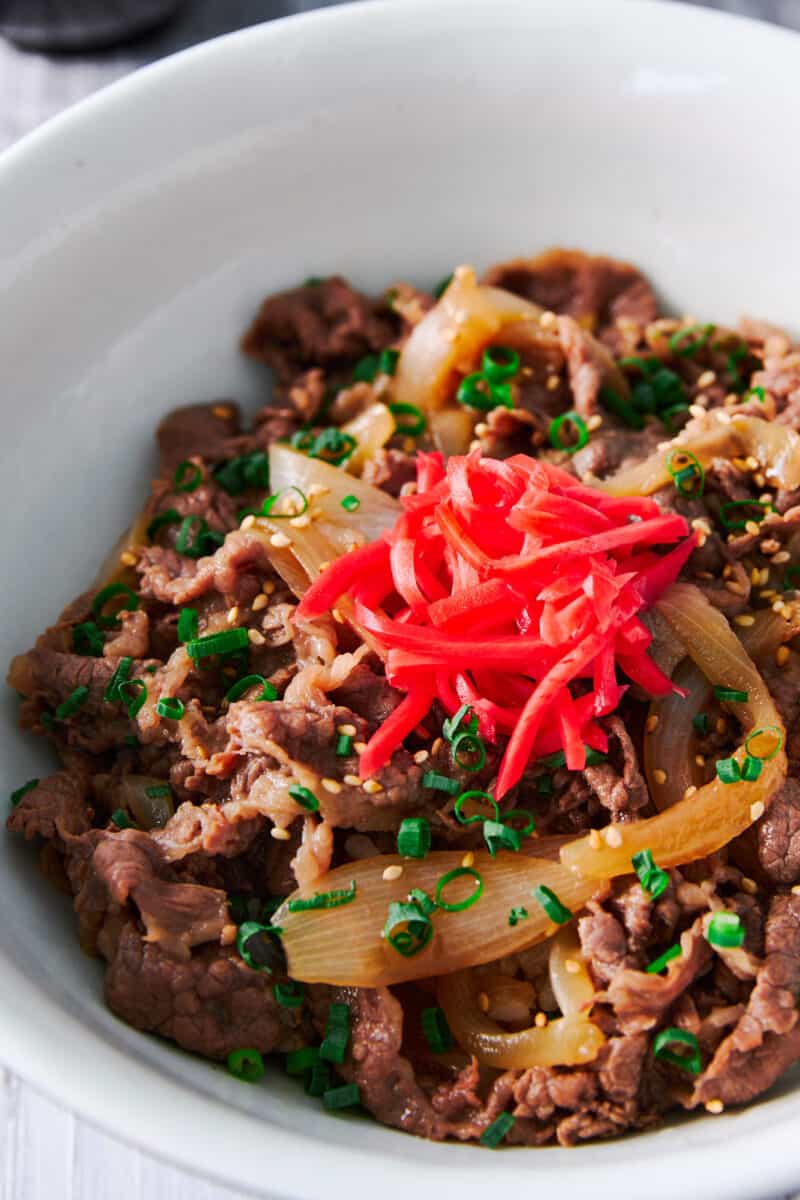 Yoshinoya Beef Bowl Recipe