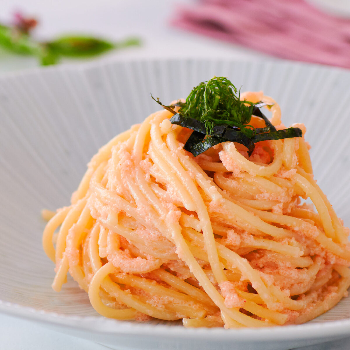 Mentaiko Pasta Recipe (明太子パスタ) - Japanese Pasta