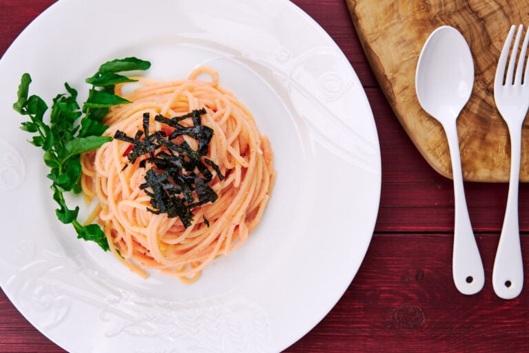 Best Mentaiko Pasta (Japanese Spicy Cod Roe Pasta)