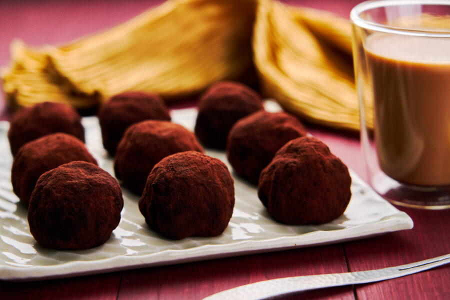 Chocolate Filled Mochi Recipe (Chocolate Mochi Truffles)