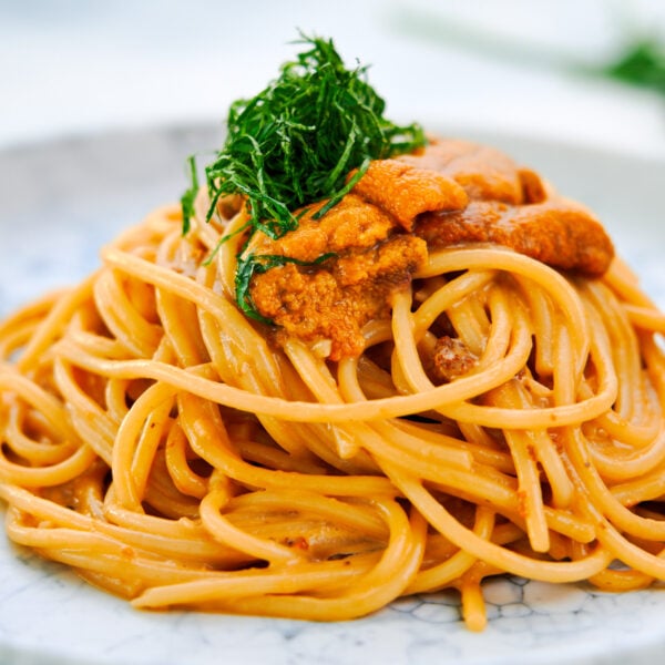 Japanese Uni Pasta Recipe (ウニパスタ) Sea Urchin Spaghetti