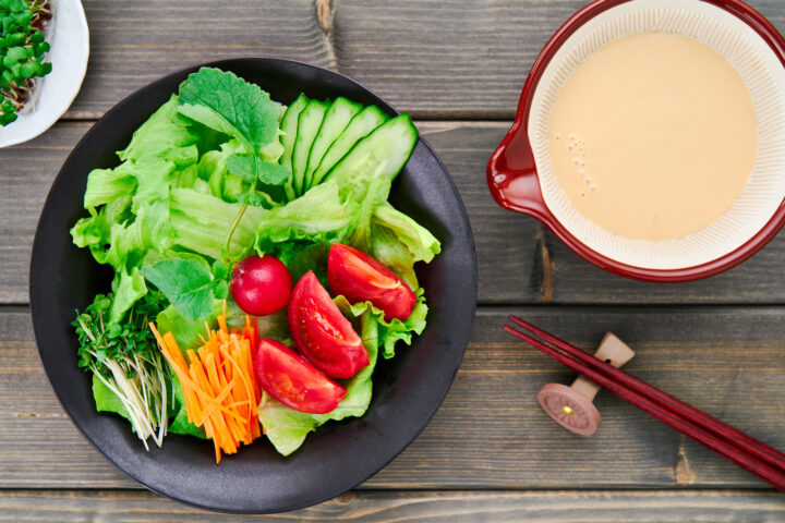 Creamy Japanese Sesame Dressing (ごまドレッシング)