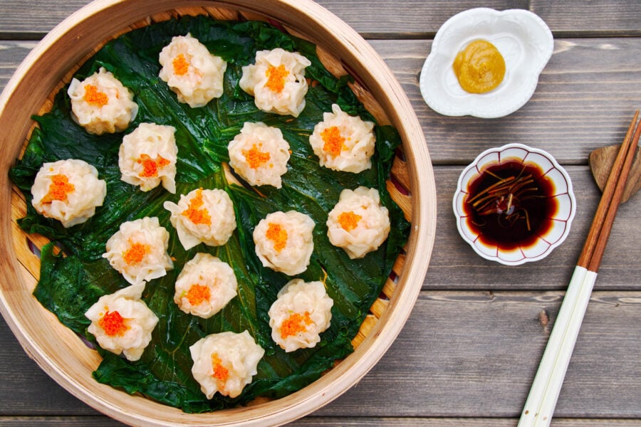 Shumai Recipe - Steamed Shrimp & Pork Dumplings