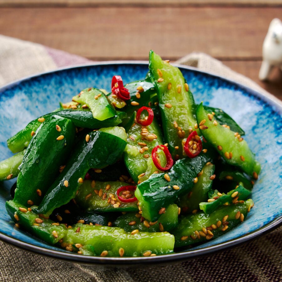 Smashed Cucumber Salad Recipe