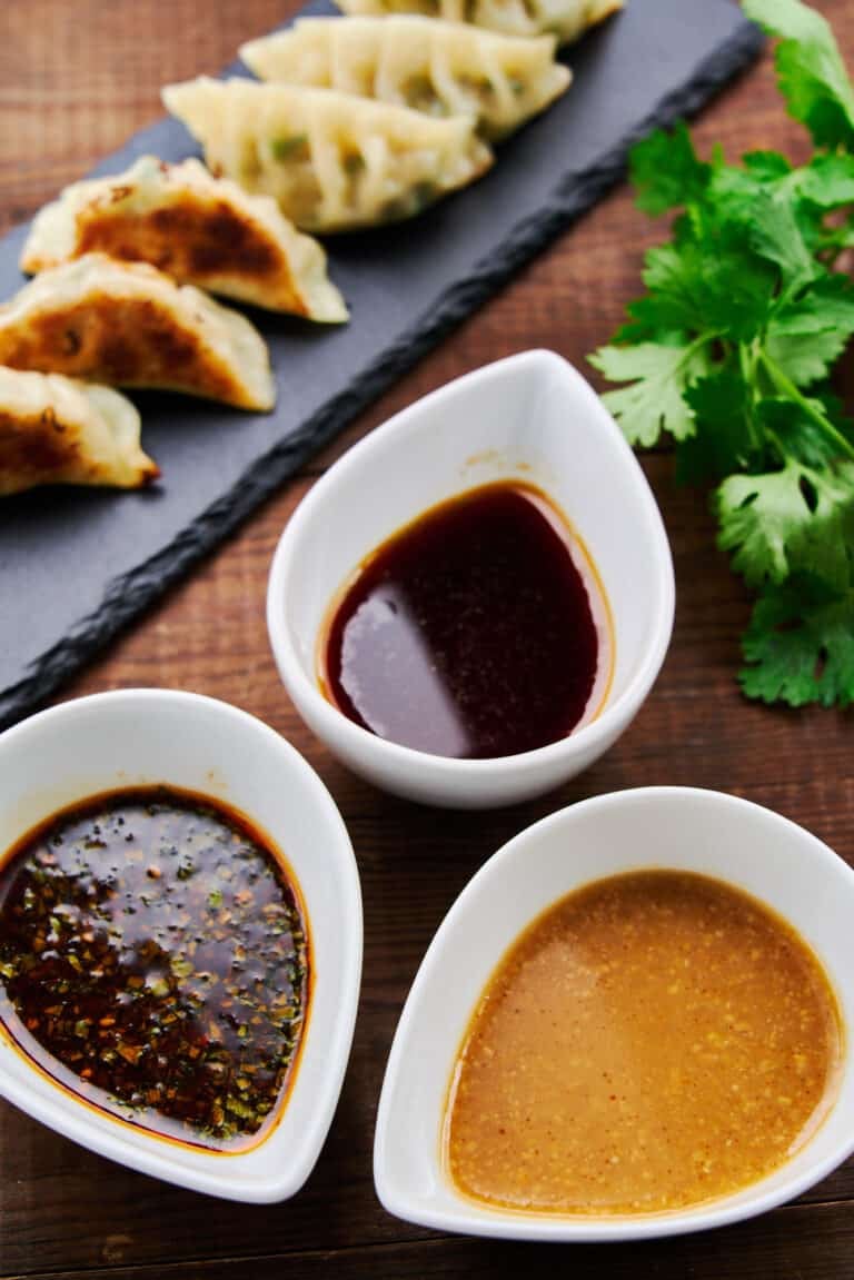 Authentic Japanese Gyoza Sauce - 3 Different Ways