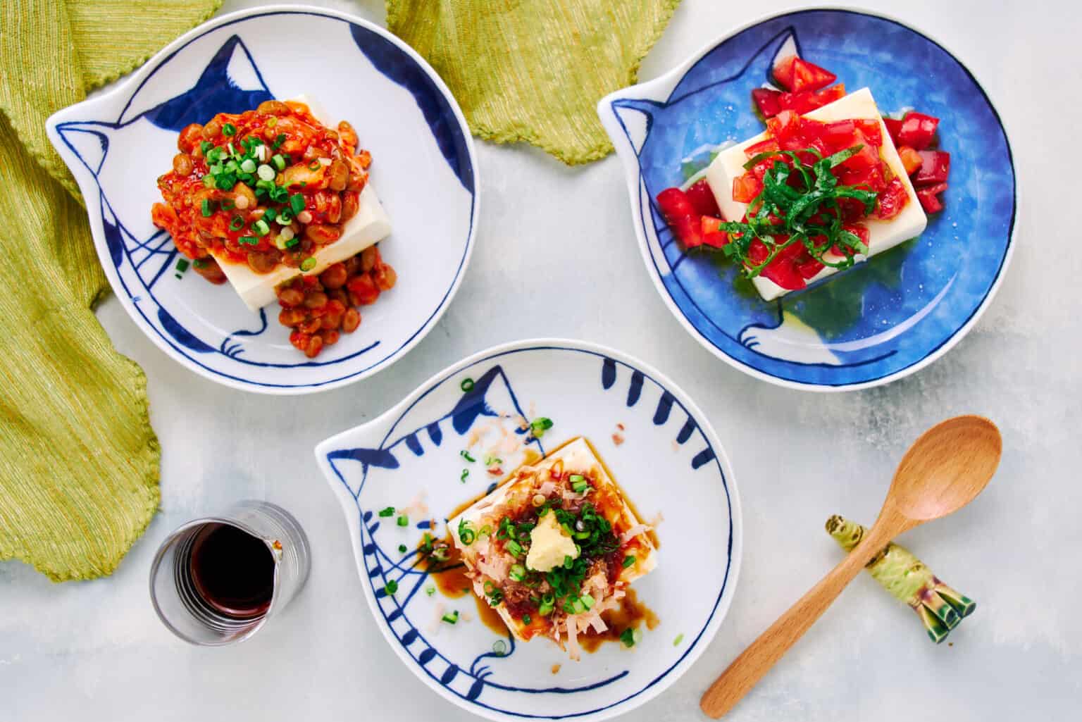 Hiyayakko Recipe - Japanese Cold Tofu Salad