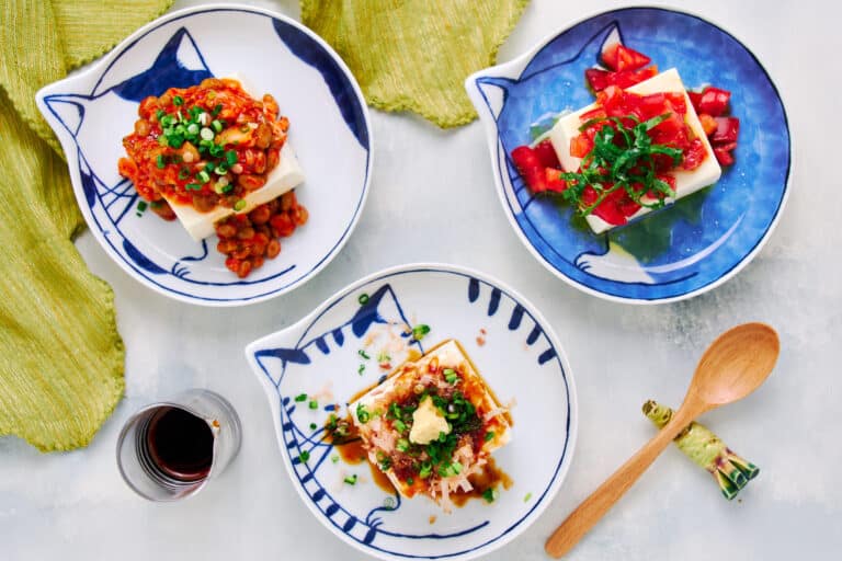 Hiyayakko Recipe - Japanese Cold Tofu Salad