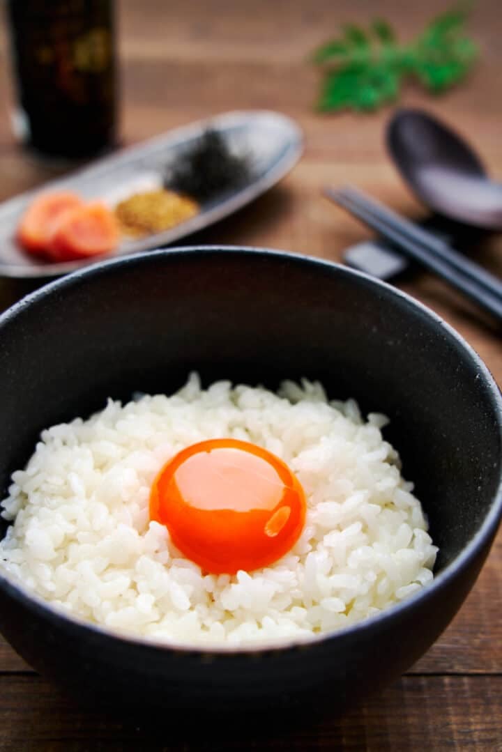Tamago Kake Gohan (TKG) - Japanese Raw Egg on Rice