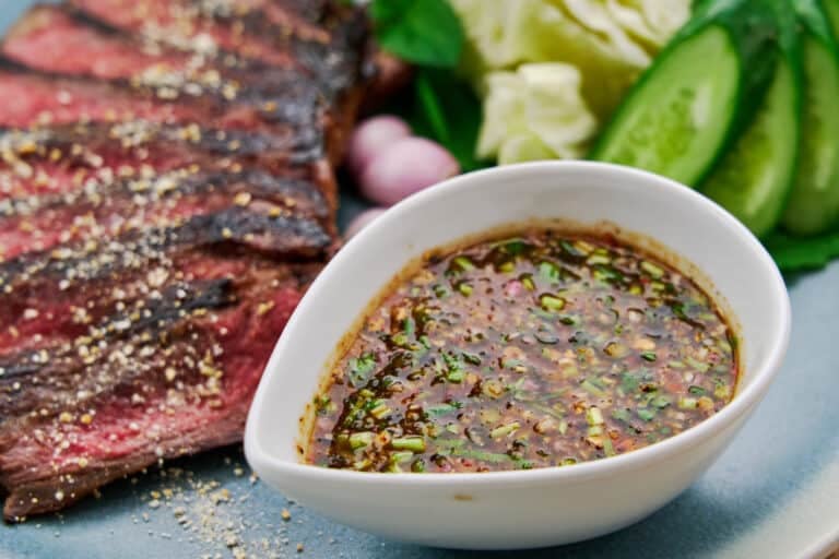 Crying Tiger Beef with Nam Jim Jaew Sauce