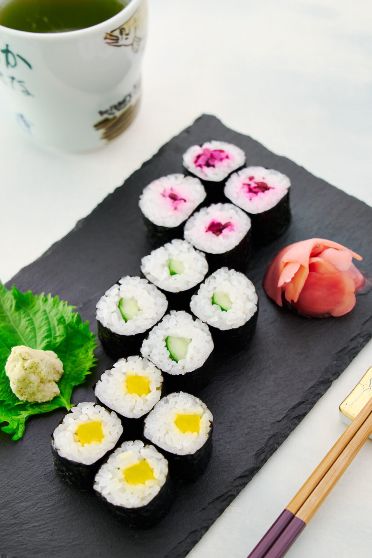 Oshinko Roll Recipe (Pickled Vegetable Sushi)