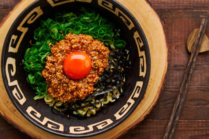 Mazemen (Mazesoba) - Brothless Ramen Recipe