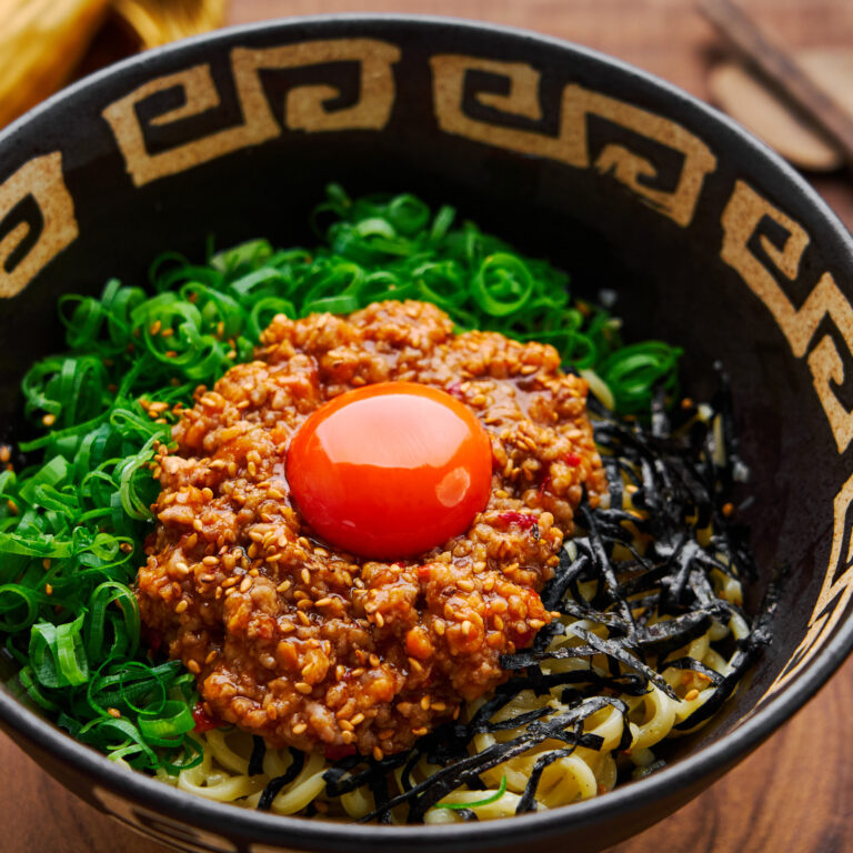 Mazemen (Mazesoba) - Brothless Ramen Recipe