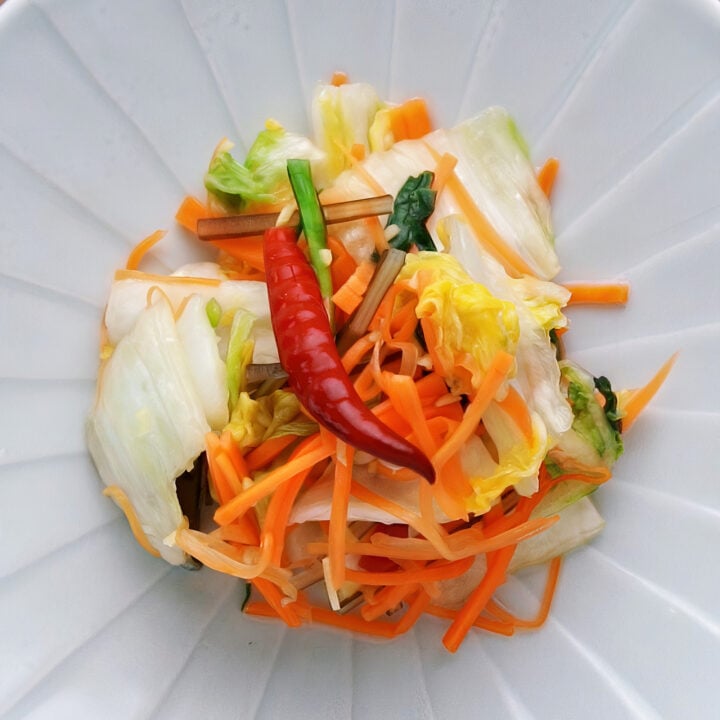 Asazuke (Japanese Pickled Cabbage)